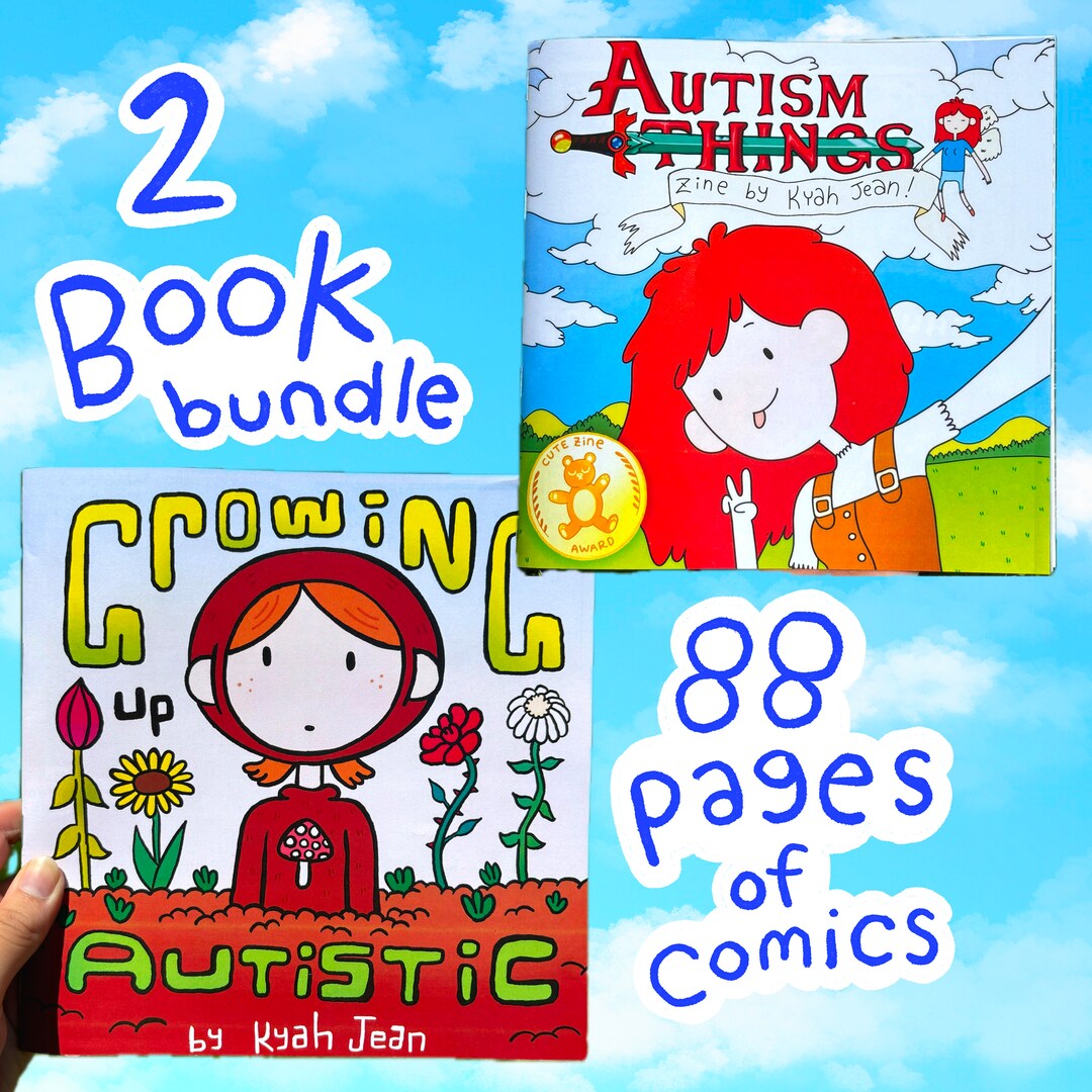 2 Book Bundle - Growing up Autistic, Autism Things - Etsy