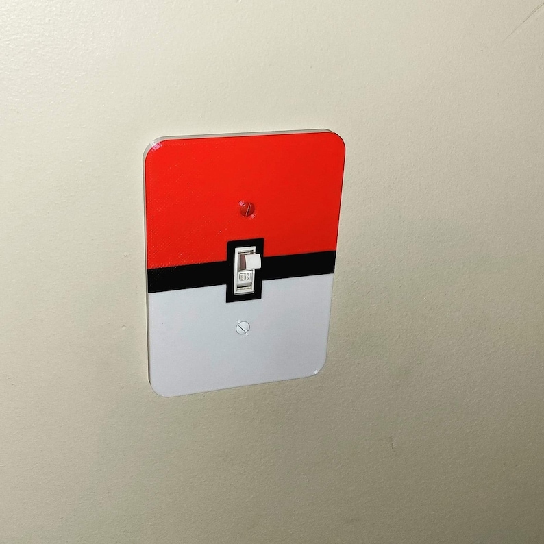 Pokémon Light Switch Cover - Etsy