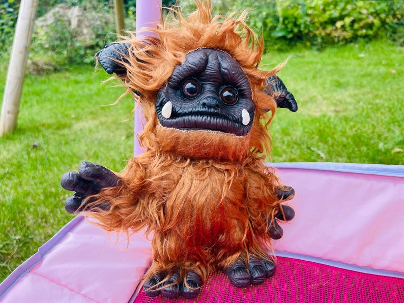 Ginger Troll From the Labyrinths Plush Monstrosity Cute Art - Etsy