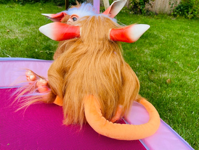 Ginger Troll From the Labyrinths Plush Monstrosity Cute Art - Etsy ...