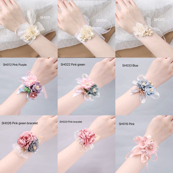 Silk Flower Corsage - Etsy