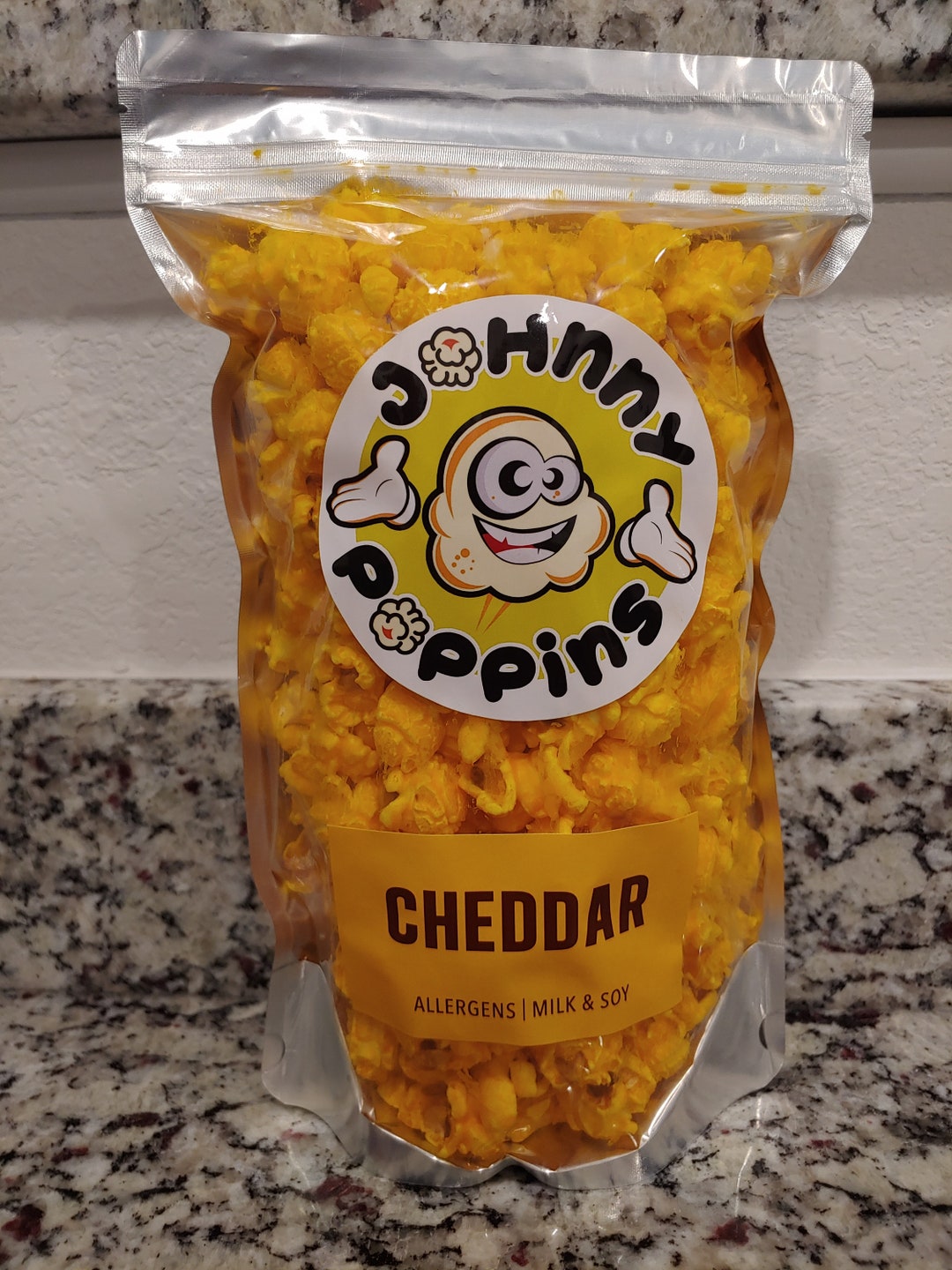 Johnny Poppinscheddar Popcorn - Etsy