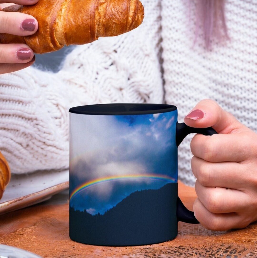 Double Rainbow Colour Changing Mug - Etsy