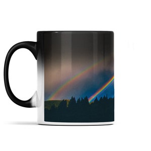 Double Rainbow Colour Changing Mug - Etsy