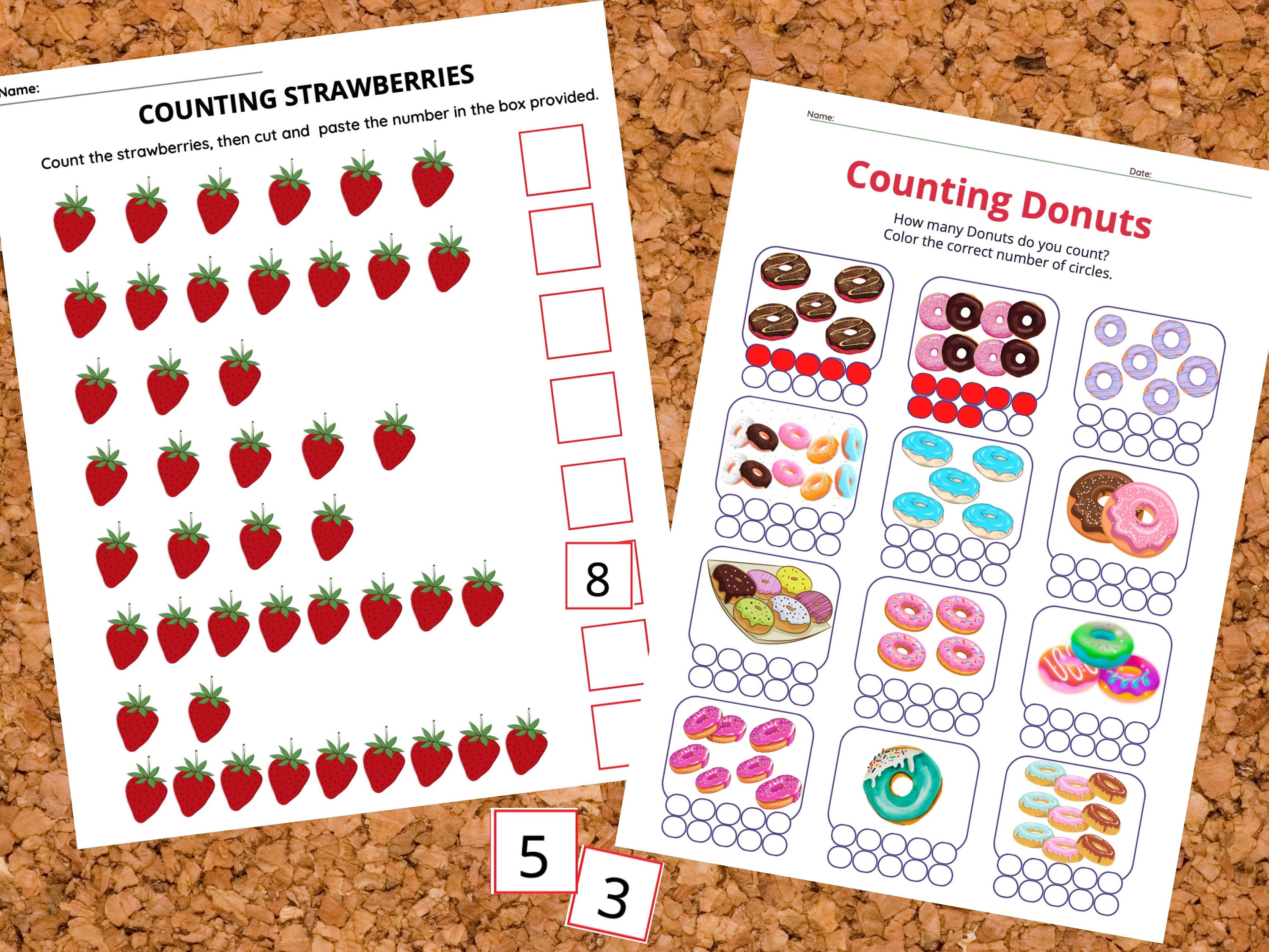 Learning to Count in Preschool - Etsy