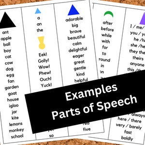 Montessori Grammar Symbols and Sentences Bundle - Etsy