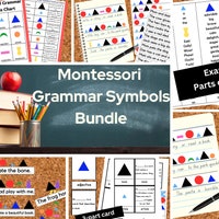 Montessori Grammar Symbols/ Printable PDF - Etsy