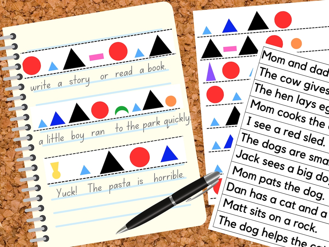 Montessori Grammar Symbols Chart & Sentence Analysis Pack | Hands-on ...