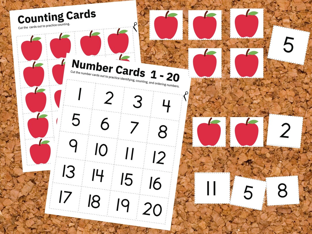 Learning to Count in Preschool - Etsy