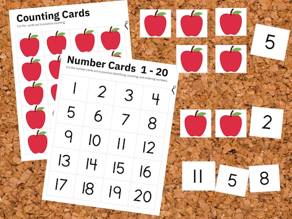 Learning to Count in Preschool - Etsy