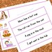 Montessori Sentence Strip and Picture Chart - Etsy