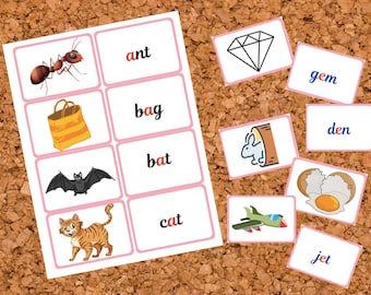 Winter CVC Decodable Readers (montessori Pink Series Books) - Etsy