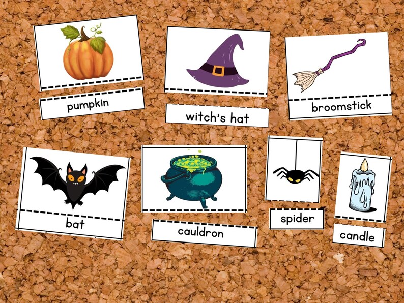 Halloween Spot It | Dobble Game - Fun and Educational! - Etsy