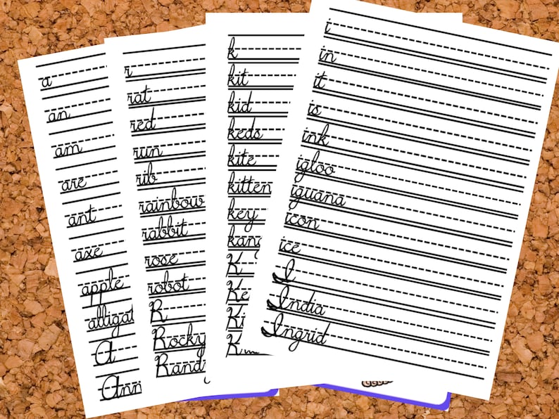 A to Z Handwriting Worksheets | Alphabet Tracing and Letter Recognition ...