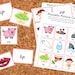 Montessori Pink Series Pictures and Word Cards - Etsy