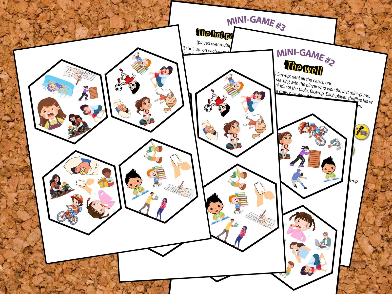 Action Verbs Dobble / Spot It! - Etsy
