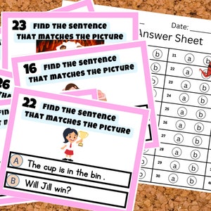 CVC Task Cards - Etsy