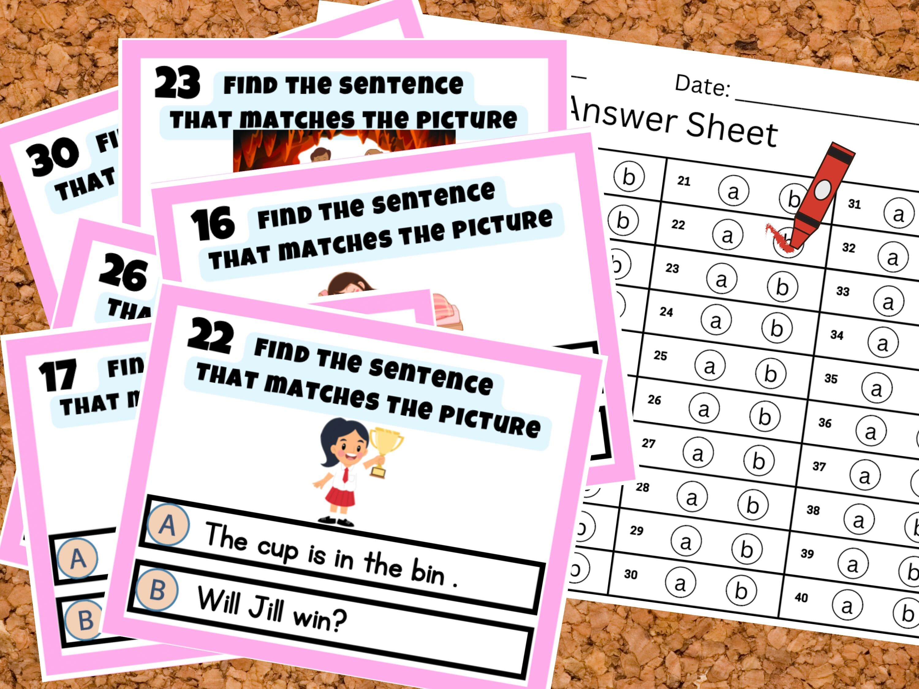 CVC Task Cards - Etsy