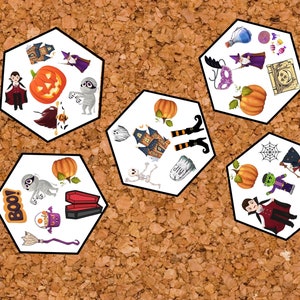 Halloween Spot It | Dobble Game - Fun and Educational! - Etsy