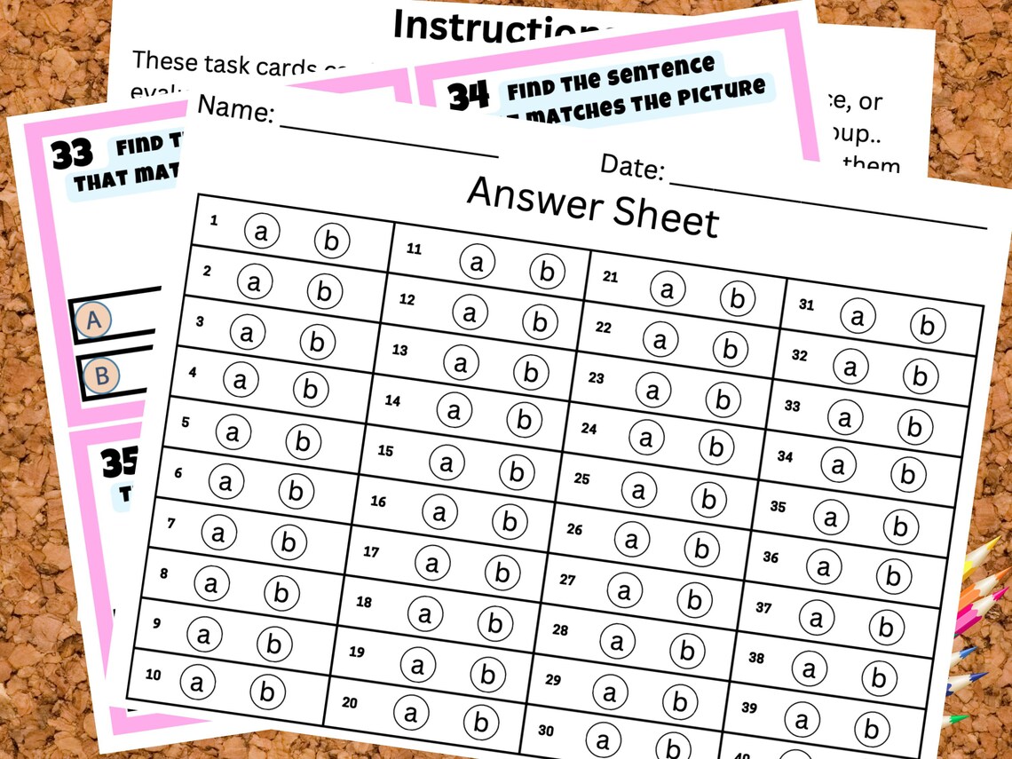 CVC Task Cards - Etsy