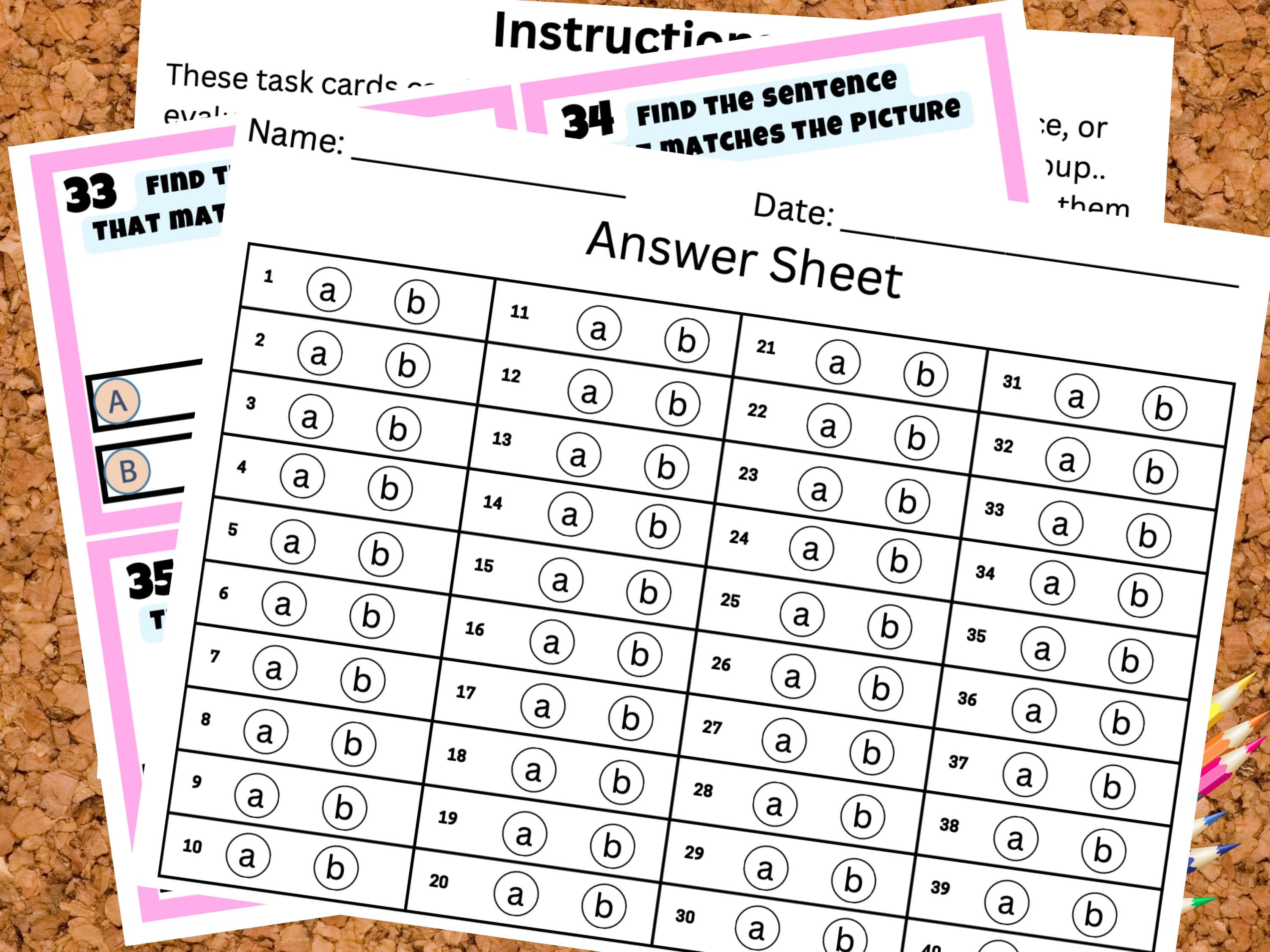 CVC Task Cards - Etsy