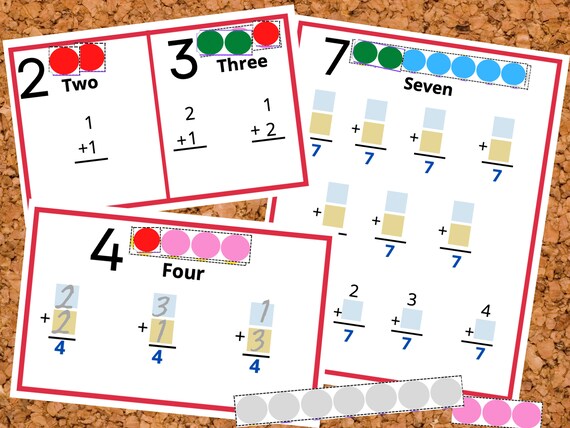 Adding the Montessori Way - Etsy