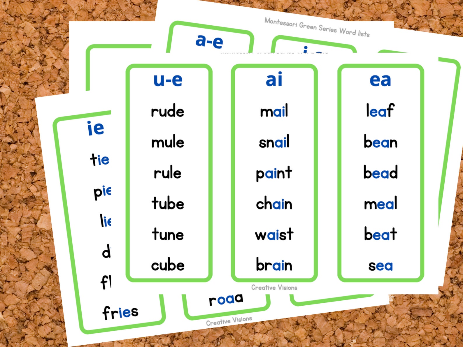 Green Word List - Etsy