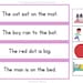 Pink Montessori Sentence Strip and Pictures - Etsy