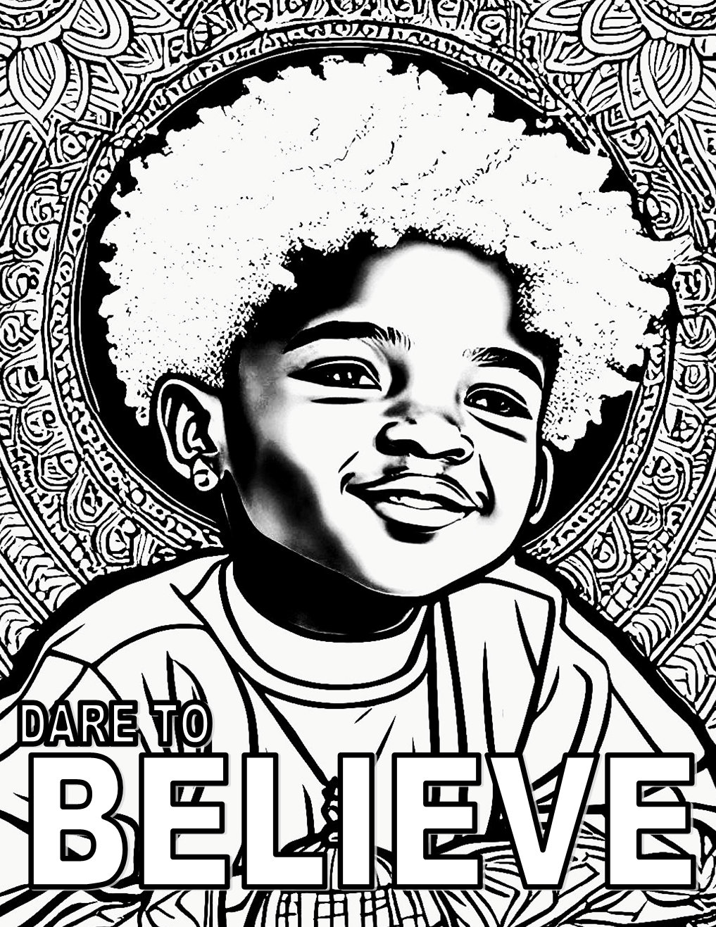 Afrofuturism Kids Coloring Book - Etsy