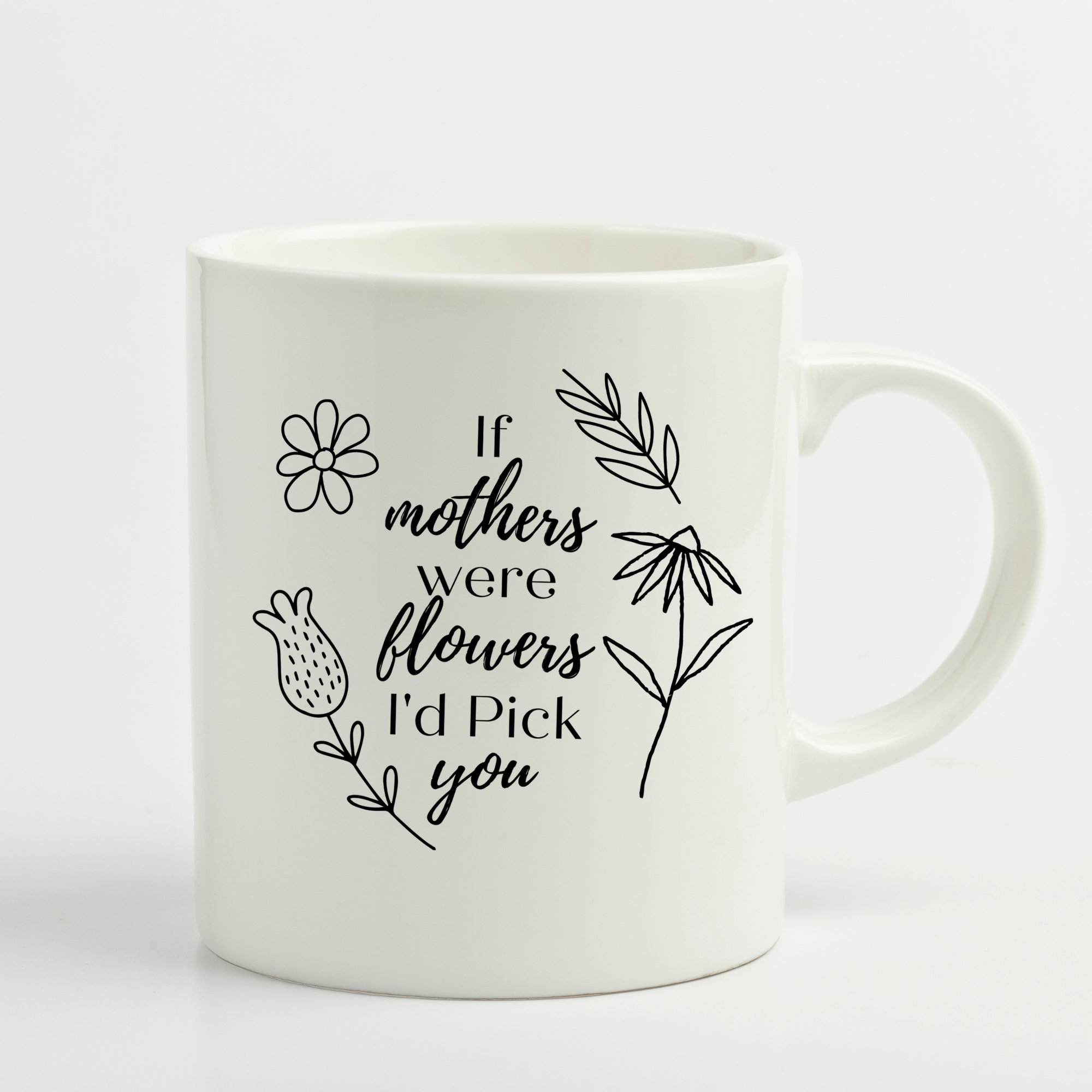 If Mothers Were Flowers, I'd Pick You SVG, Mothers Day Gifts, Mothers ...