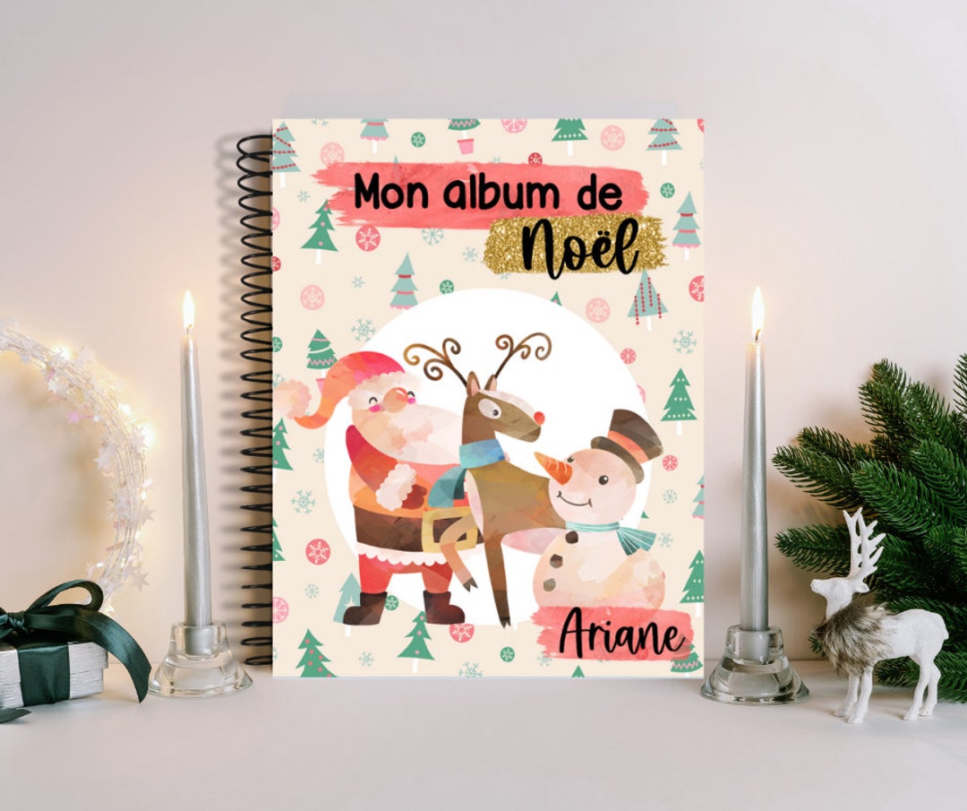 Christmas Album Cover Page Santa Claus In French Etsy christmas-album-cover-page-santa-claus-in-french-etsy