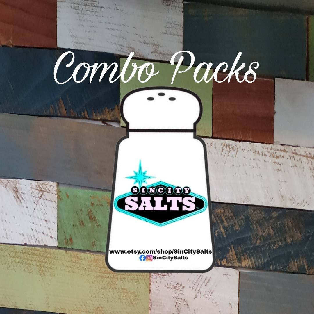 Infused Sea Salts Combo Packs Handcrafted. Free Shipping on 35 Dollars ...