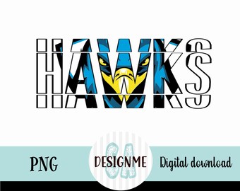 Hawks PNG, Hawks Mascots, Hawks Football, Baseball, Basketball ...