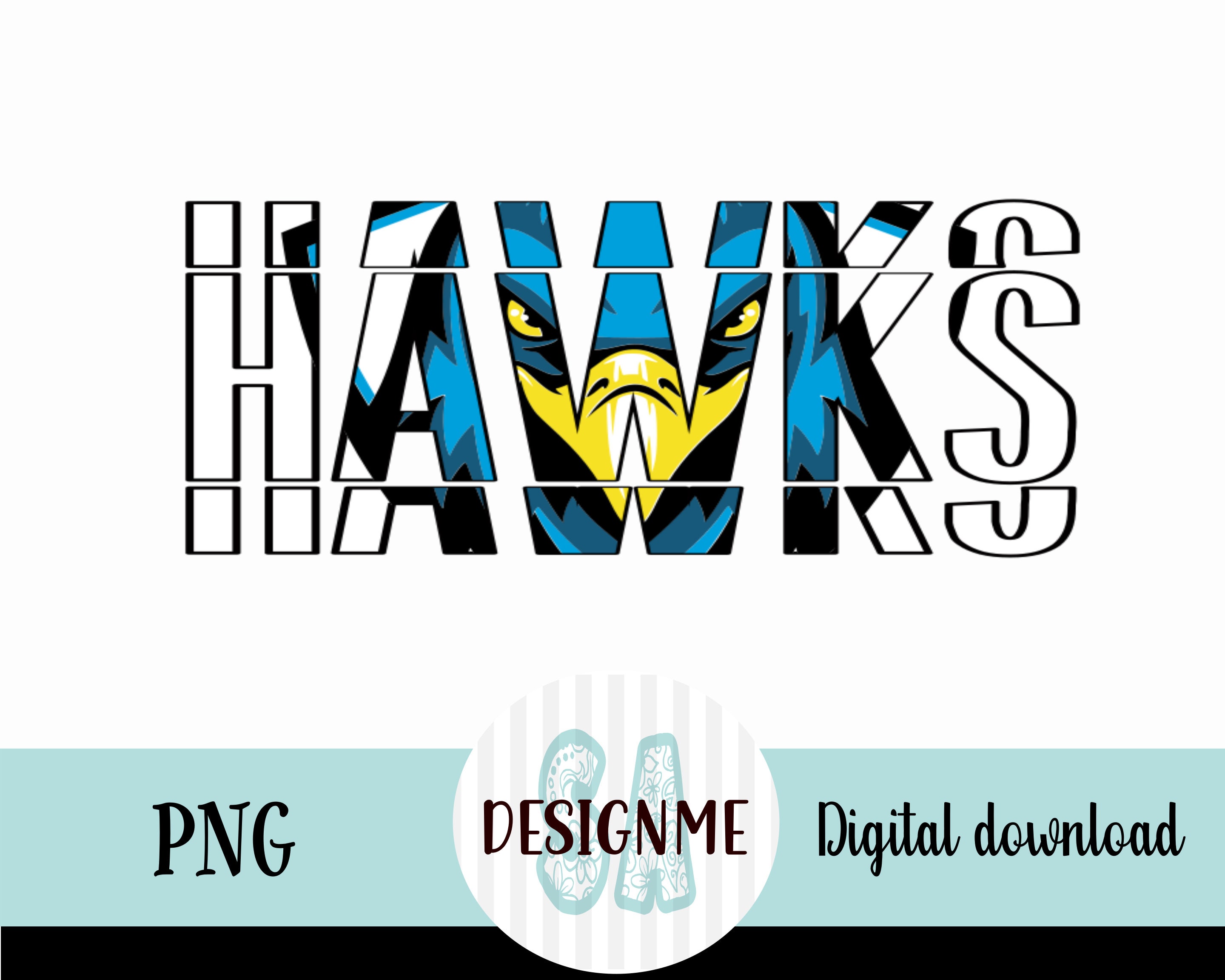 Hawks Baseball Logo