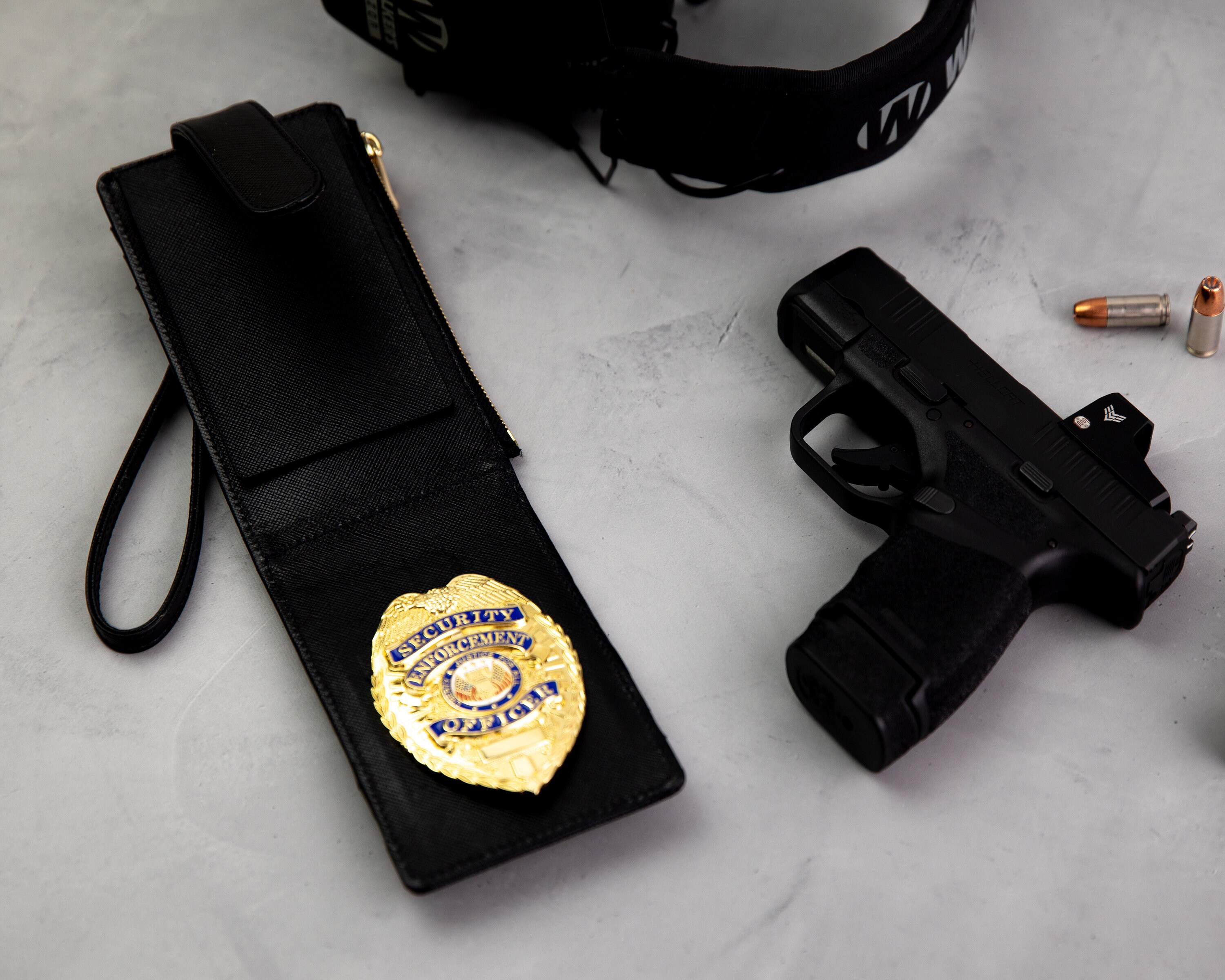 Kopp & Company Luxury Police Badge Wallet for Women in Law Enforcement ...