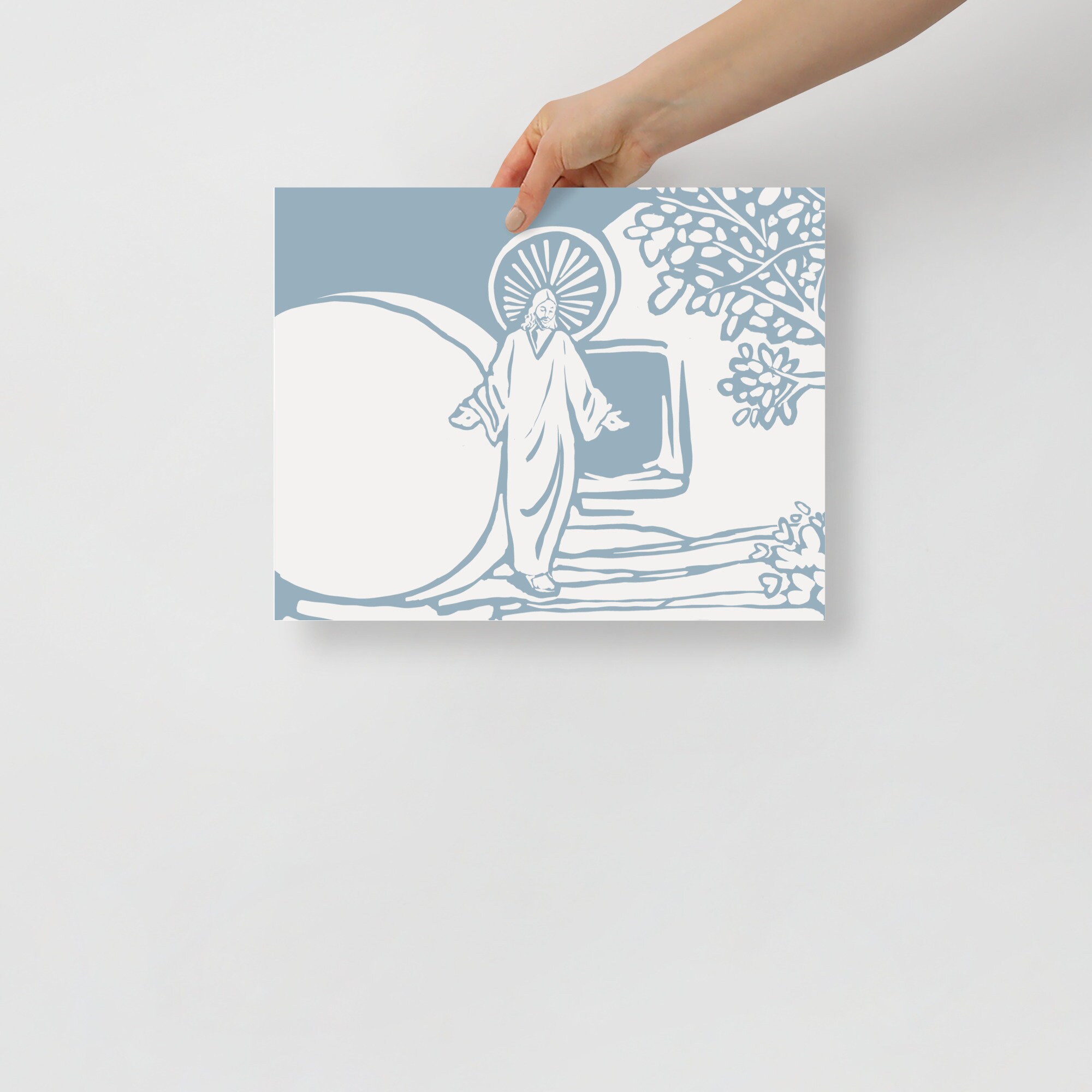 Easter Resurrection Jesus Christ Christian Bible Art - Etsy