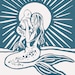Mermaid Mama Poster Art - Etsy