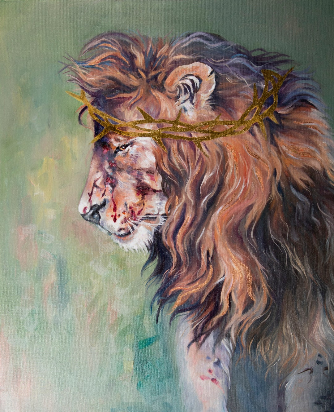 The Crown of Thornes | Christian Art Print | He Lives - Etsy