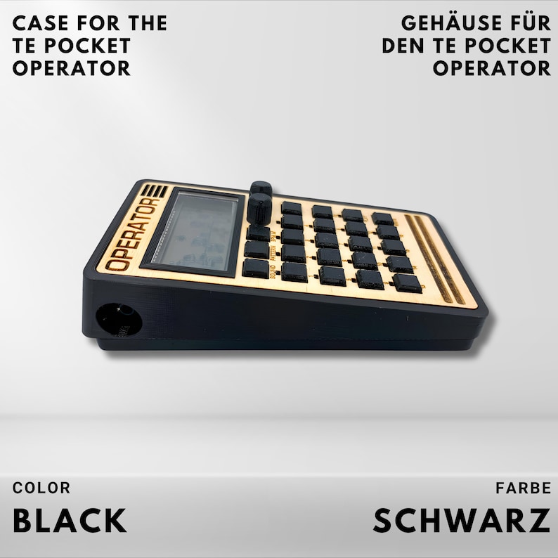 Pocket Operator Case - OPERATOR WOOD - 3D Printed Case for the Teenage ...