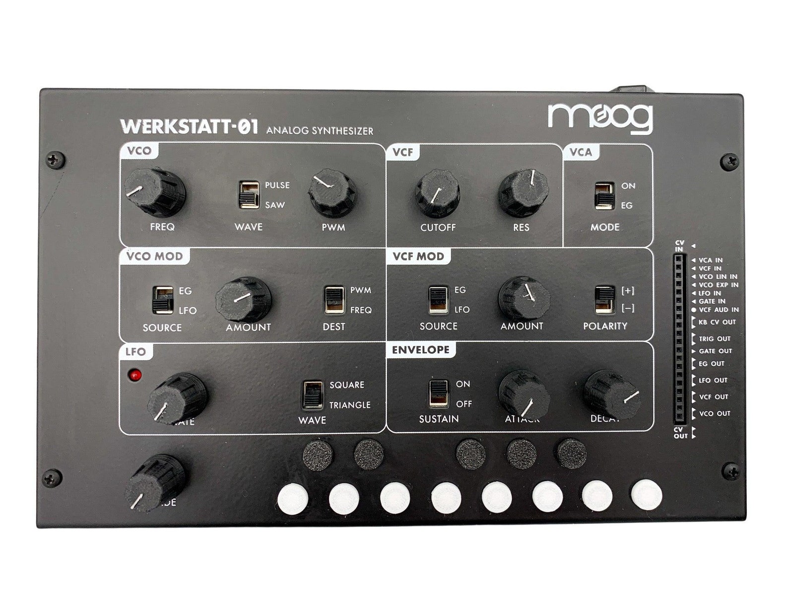 10x Buttons 13 Key Caps for the Moog WERKSTATT-01 - Etsy