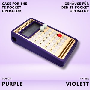 Pocket Operator Case - OPERATOR WOOD - 3D Printed Case for the Teenage ...