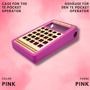 Pocket Operator Case - OPERATOR WOOD - 3D Printed Case for the Teenage ...