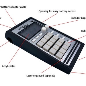 Beat Box Black Case - 3D Printed Case for the Teenage Engineering ...