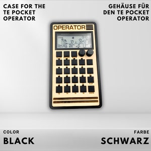 Pocket Operator Case - OPERATOR WOOD - 3D Printed Case for the Teenage ...