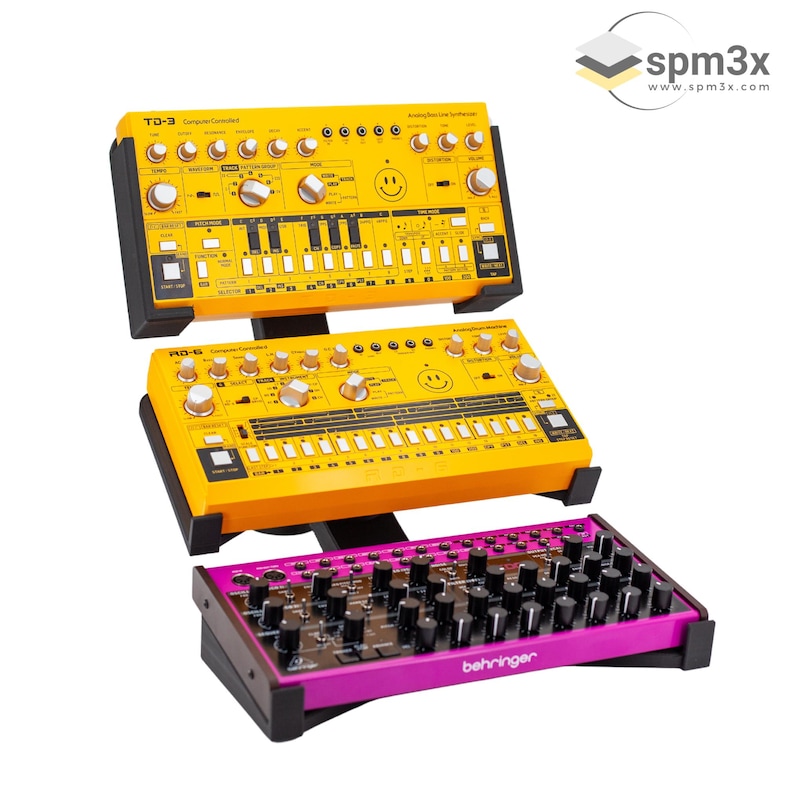 B3 - Stand for Behringer TD-3, RD-6, Egde, Crave, Grind and Others – 3D ...