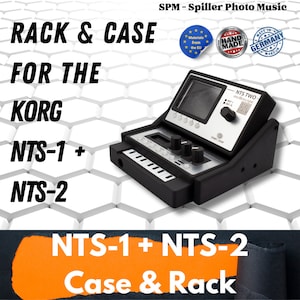 Case With Rack for Korg NTS-1 Synthesizer and Korg NTS-2 Oscilloscope ...