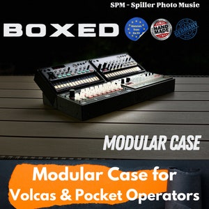 Boxed - Modular Case for Korg Volca, TE Pocket Operators and More - Etsy