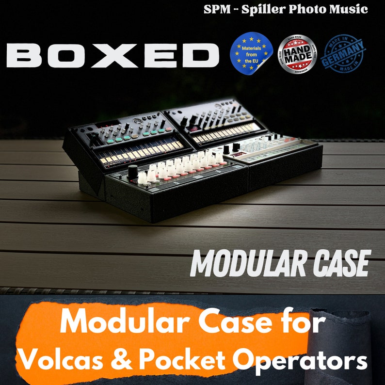 Boxed - Modular Case for Korg Volca, TE Pocket Operators and More - Etsy UK