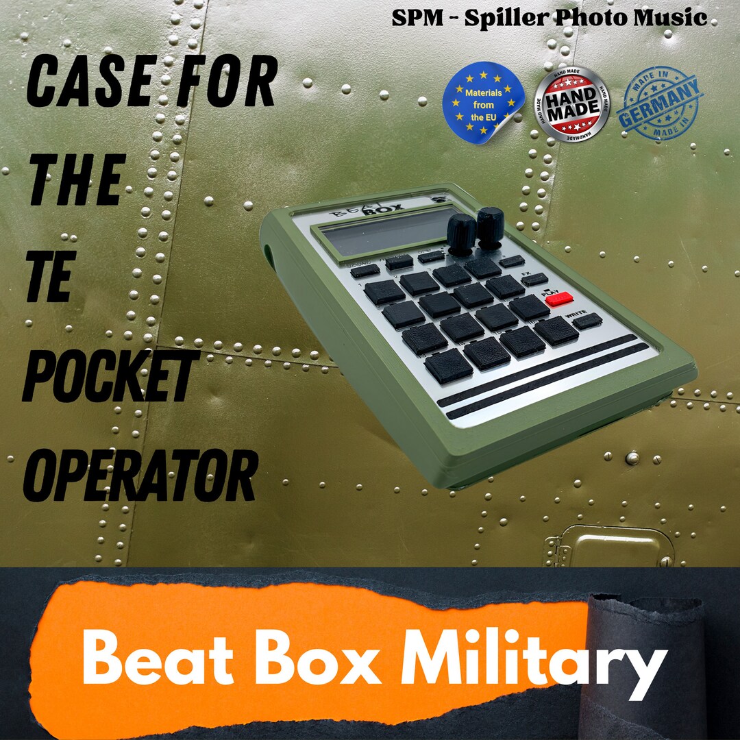 Beat Box Military Green Case 3D Printed Case for the Teenage ...