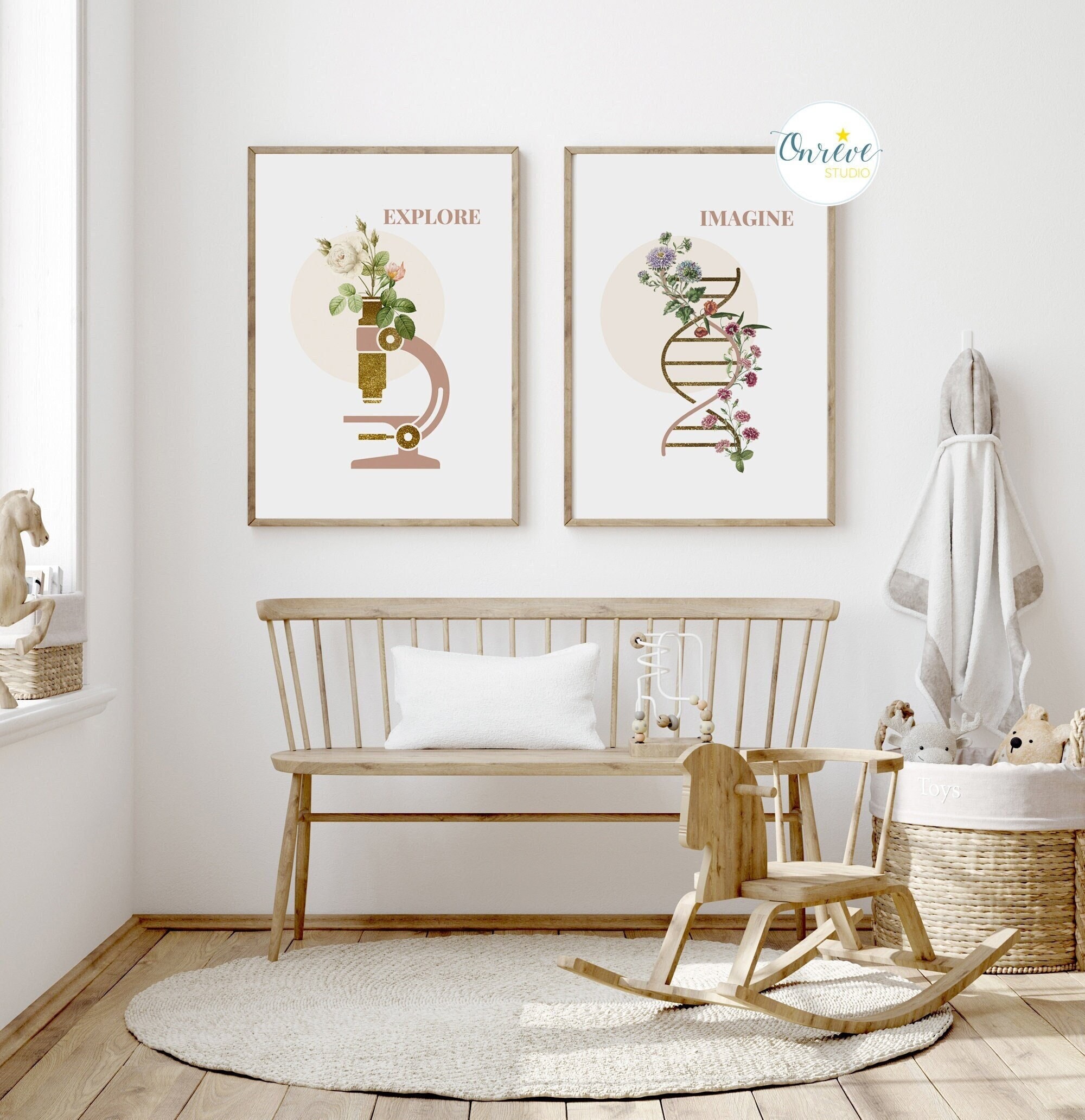 Kids Science Lab Bedroom